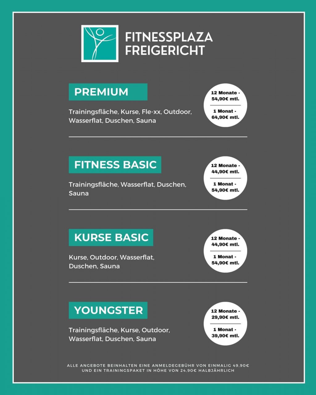 MITGLIEDSCHAFTEN – Fitnessplaza – Fitnessstudio Freigericht Altenmittlau